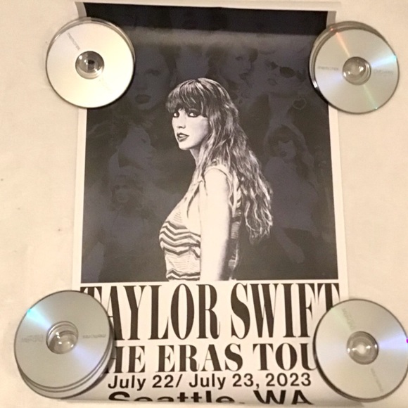 Taylor Swift | Accessories | Taylor Swift Eras Tour Seattle Poster ...